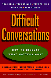 Difficult Conversatons Book Review